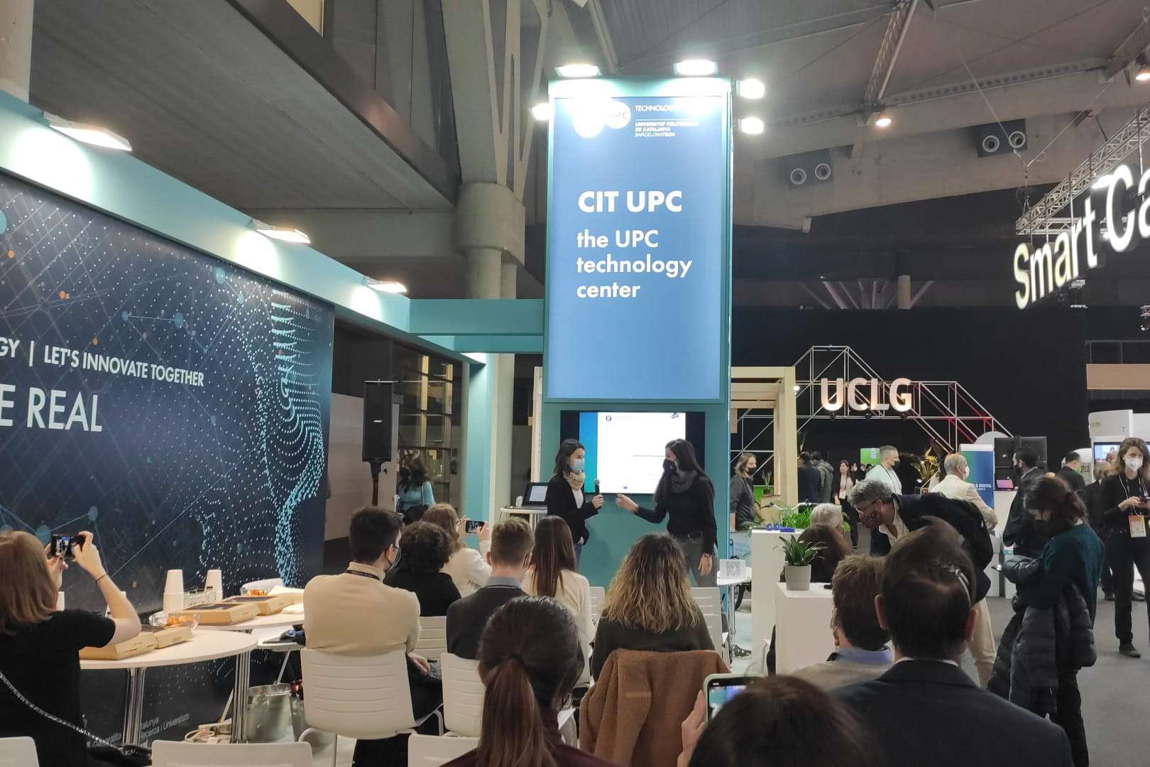 The UPC, at the Smart City Expo World Congress 2021 - CIT UPC